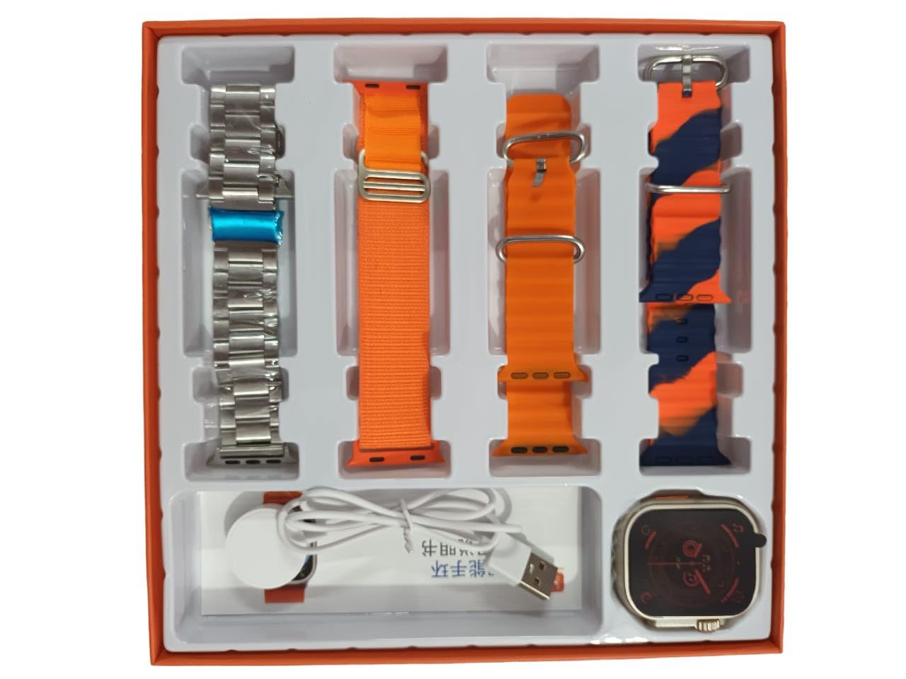 Ultra 4in1 Smartwatch Series With 4 Strap FULL HD Waterproof. – Your ...